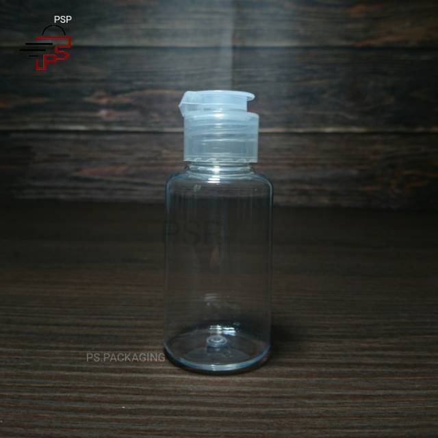 Jual BOTOL FLIPTOP 60 ML TUBULAR FLIPTOP MODEL JAMUR - Botol natural 60ml fliptop natural model ...