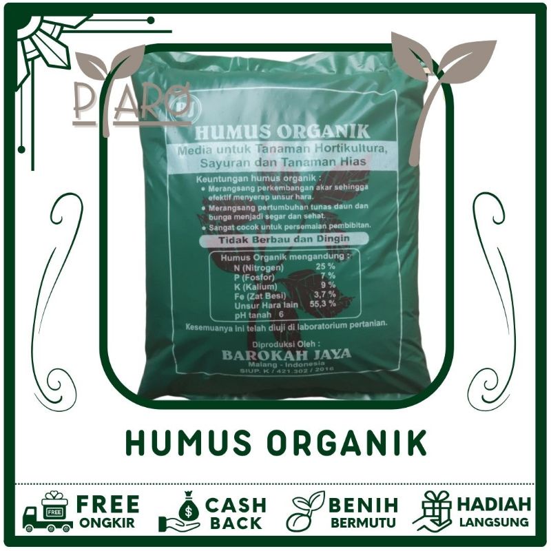Jual Media Tanam Humus Organik Kompos Berkwalitas Tinggi | Shopee Indonesia