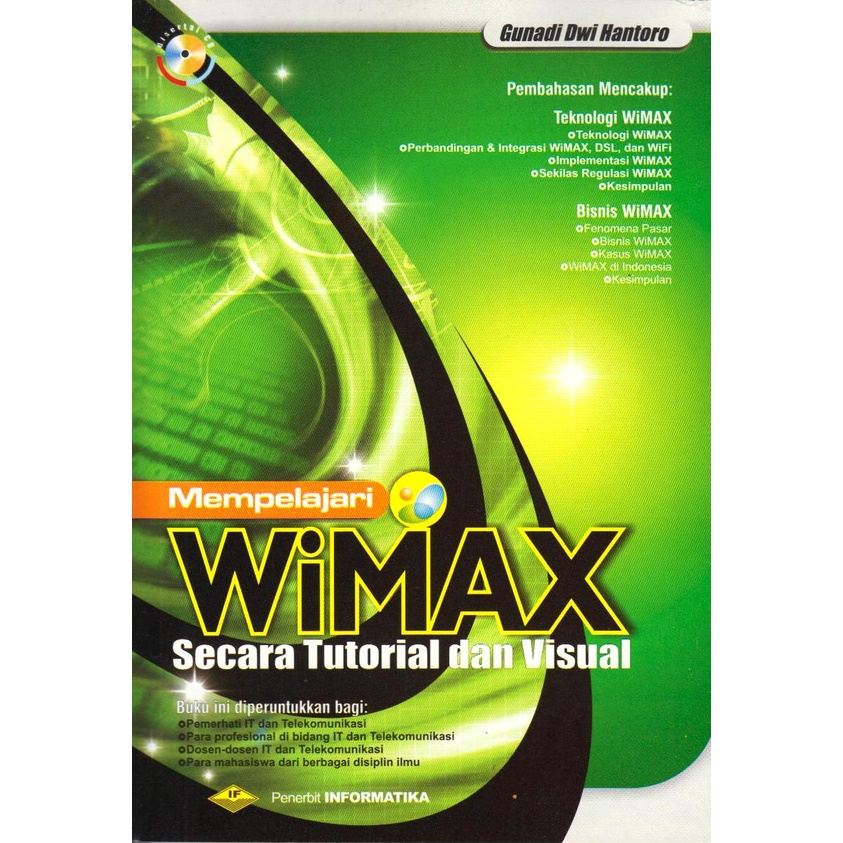 Jual buku Mempelajari WiMAX Secara Tutorial dan VIsual + CD - Gunadi Dwi | Shopee Indonesia