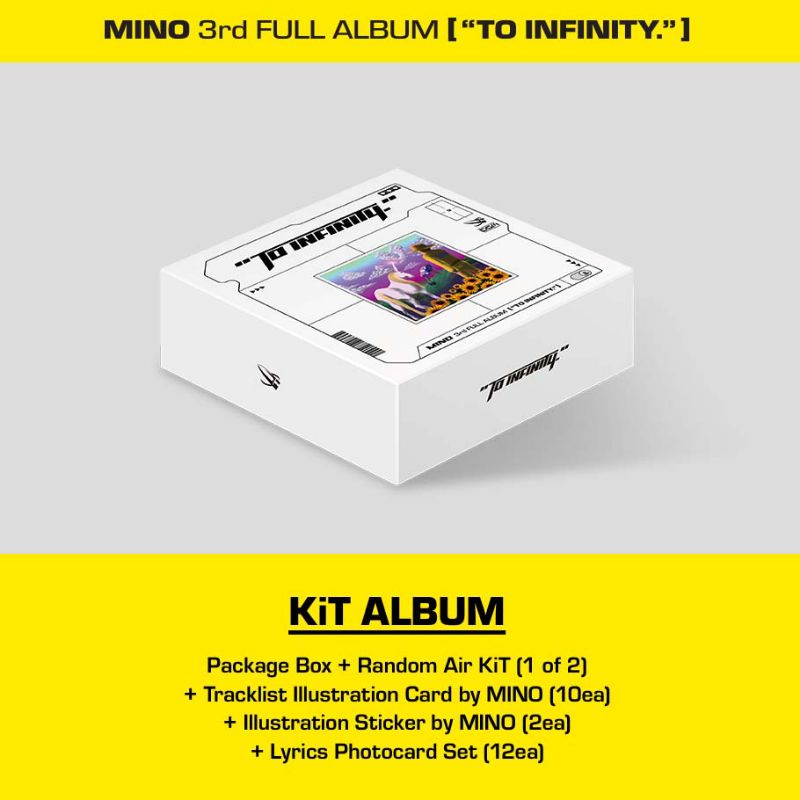 Jual [ READY STOCK ] - ALBUM TO INFINITY 3RD FULL ALBUM SONG MINO - KIT ...