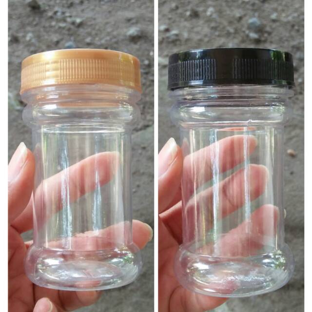 Jual Eceran Toples Mini 150ml/Botol Pet/Jar plastik/Sambal/Bumbu/Selai ...