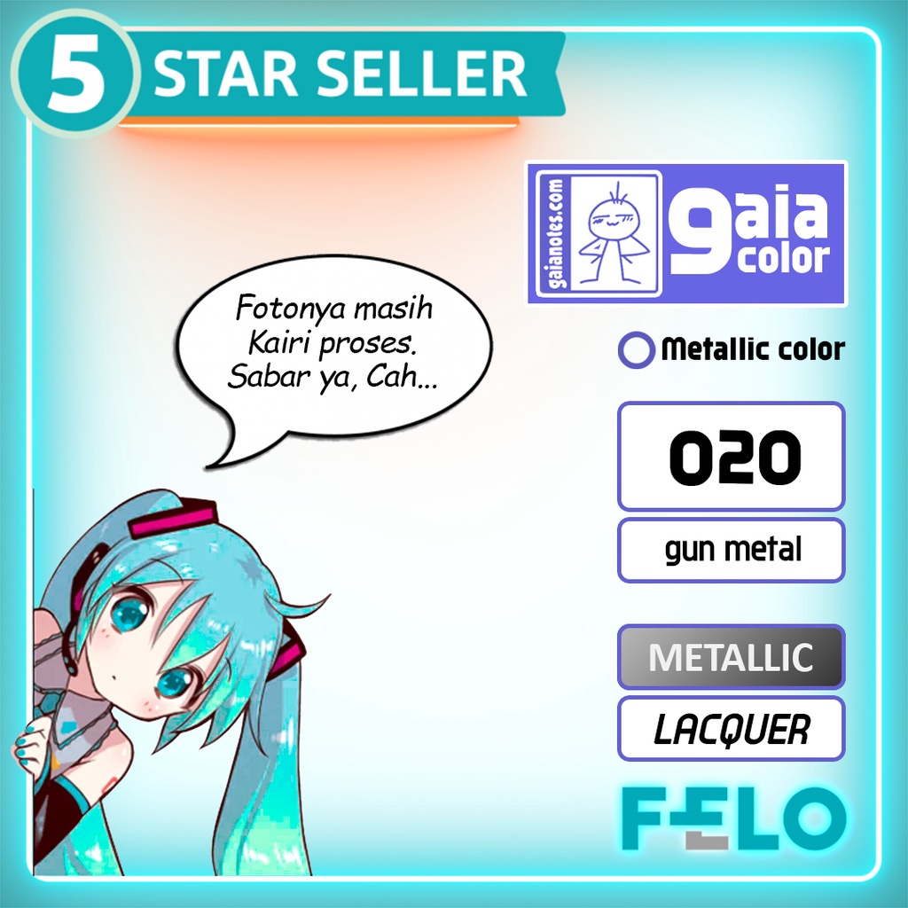 Jual GAIA 020 GUN METAL - CAT GUNDAM MOKIT - GAIA NOTES 020 | Shopee ...
