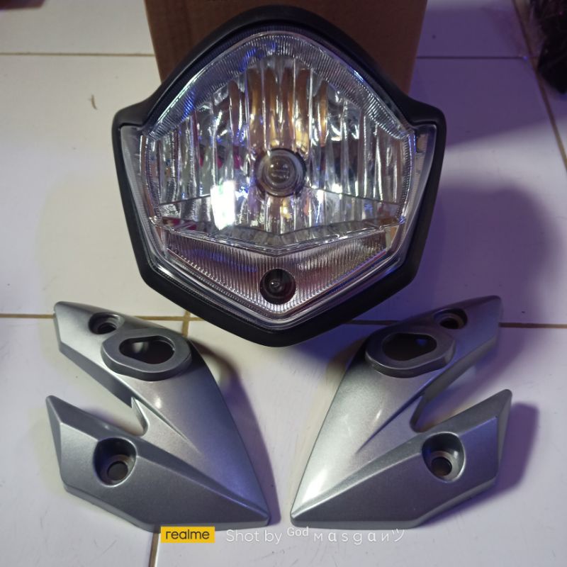 Jual Reflektor lampu depan Vixion old Vixion new injeksi 2011 lengkap ...