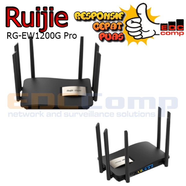 Jual RG-EW1200G Pro 1300M Dual-band Gigabit Wireless Router | Shopee ...