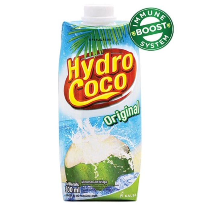 Jual Hydro Coco 500 ml / Hydrococo 500 ml Original Air Kelapa Murni ...