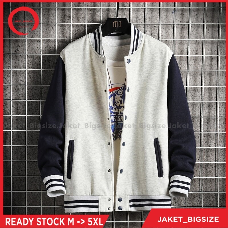 Jual Jacket Jaket Varsity Baseball Wanita Pria Laki-Laki Cowok Cowo ...
