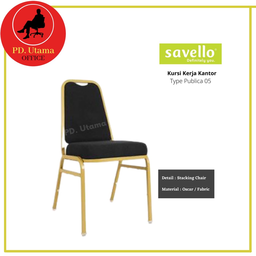 Jual Kursi Duduk Aula Savello Publica 05 Kursi Susun | Shopee Indonesia