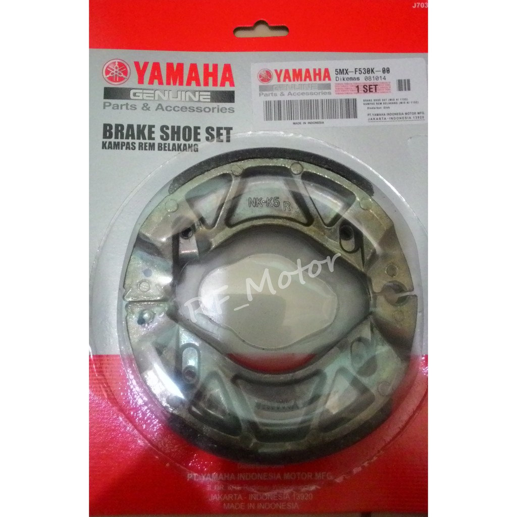 Jual Kampas Rem belakang (Tromol) Mio, Nouvo, X-Ride, Fino/5MX | Shopee ...