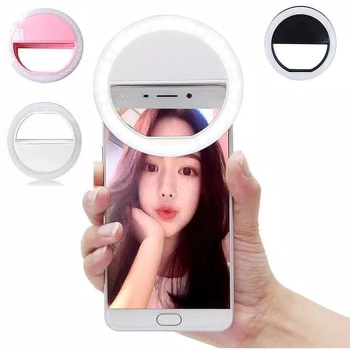 Jual WBS Lampu Selfie Ring Light LED ringlight premium bulat kamera ...