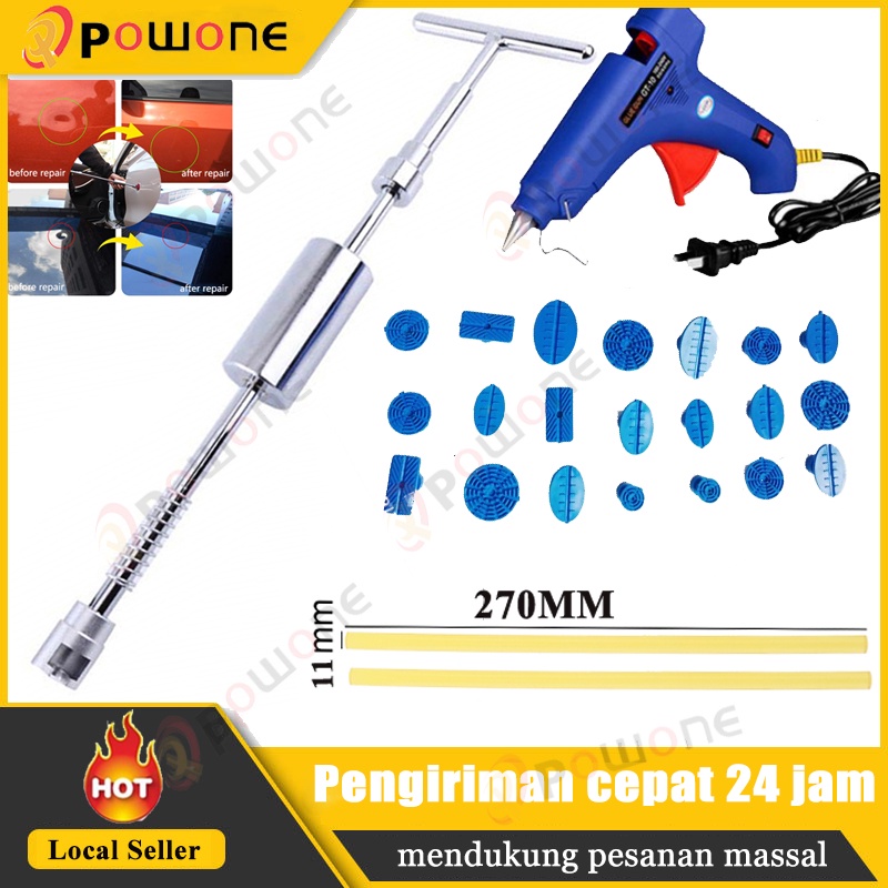 Jual Alat PDR Alat Perbaikan Penyok Mobil set Slide Hammer Glue Gun ...