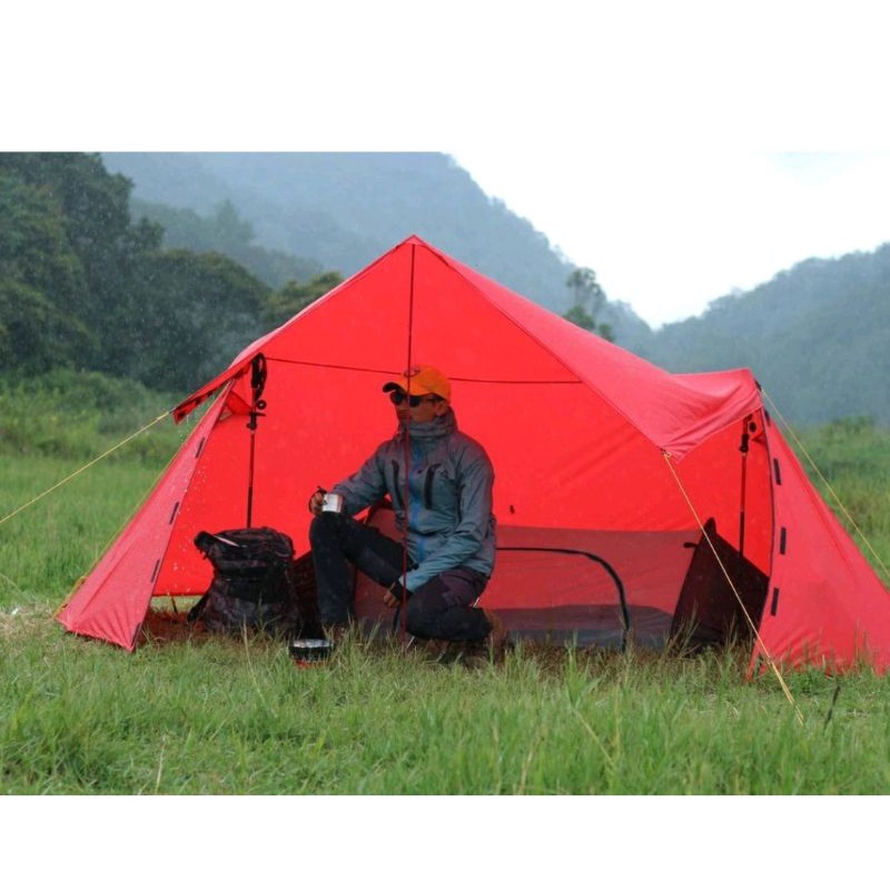 Jual 0SHELTER / TRAP TENT RANGGON SERIES/ tenda ultralight/Tenda ...