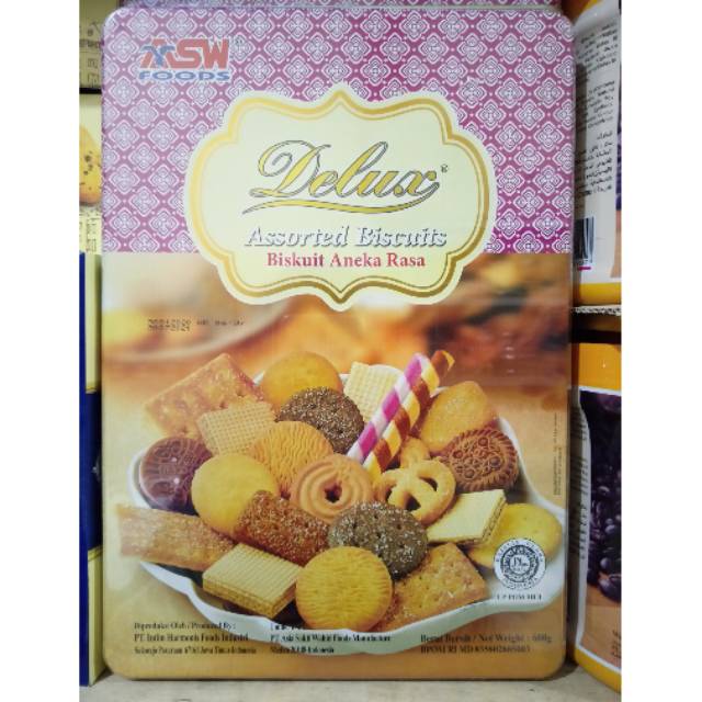 Jual Deluxe Assorted Biscuits 600gr | Shopee Indonesia