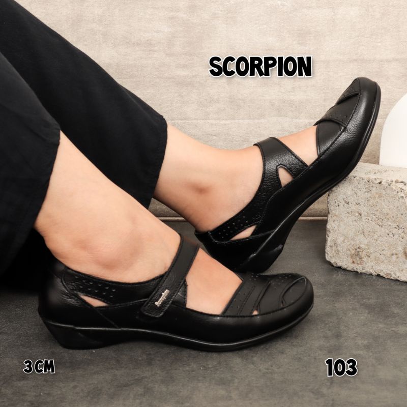 Jual Original Scorpion 103 Sepatu Formal/Casual/Pantofel Wanita Bahan ...