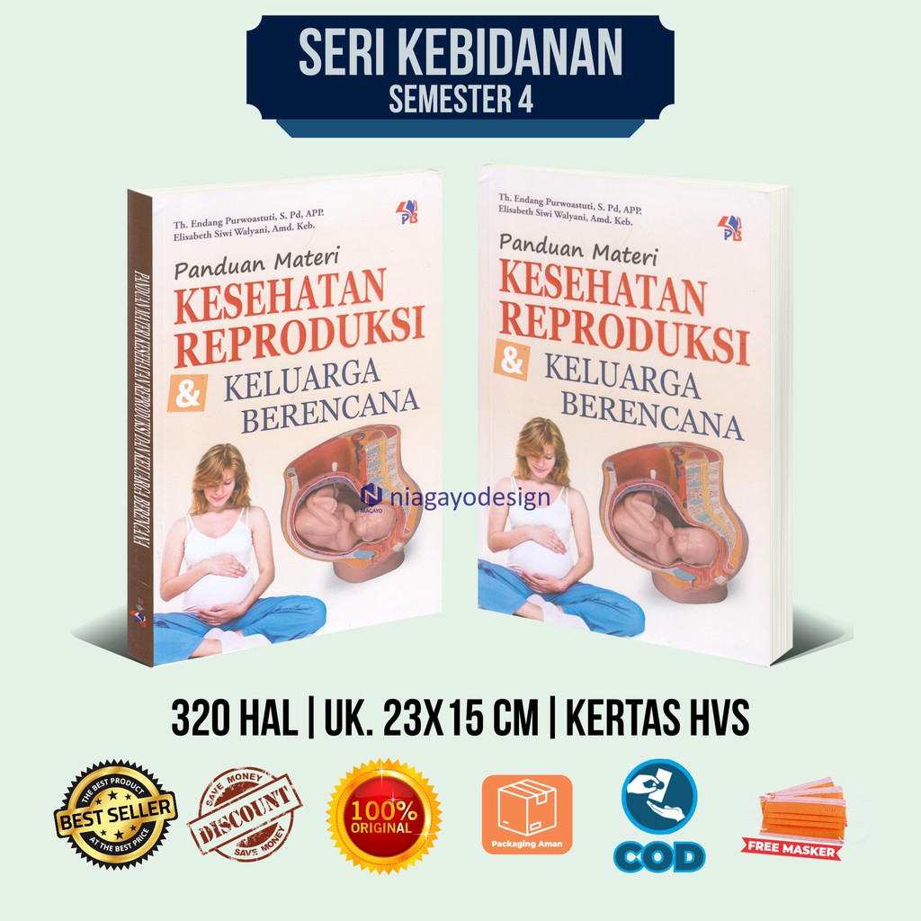 Jual Buku Keperawatan Kebidanan : Panduan Materi Kesehatan Reproduksi dan KB / Kebidanan ...