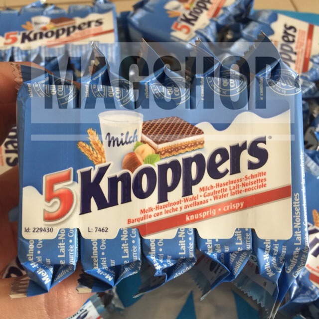Jual KNOPPERS ( 1 pack isi 10 bungkus ) | Shopee Indonesia