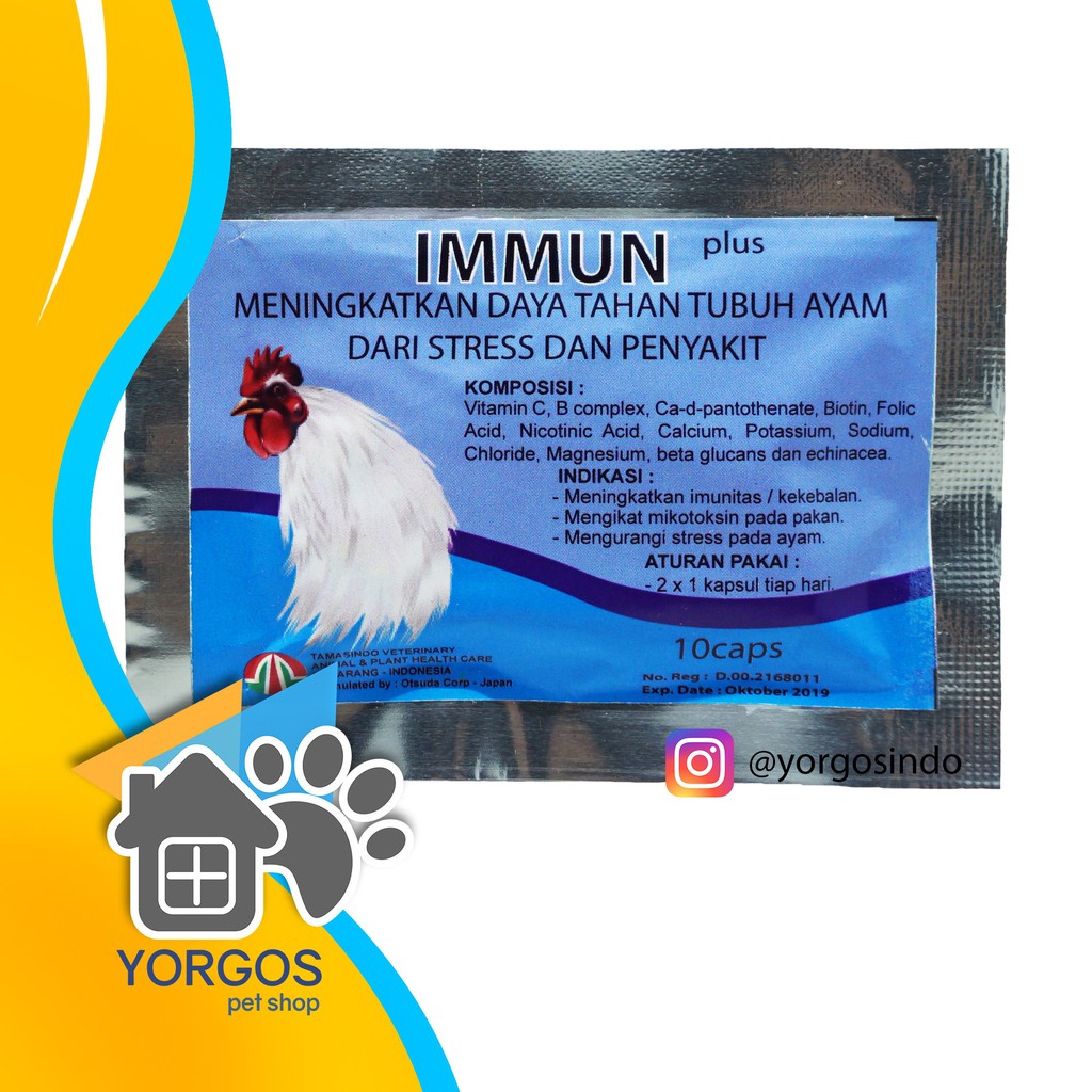 Jual Immun Plus Vitamin Ayam | Shopee Indonesia