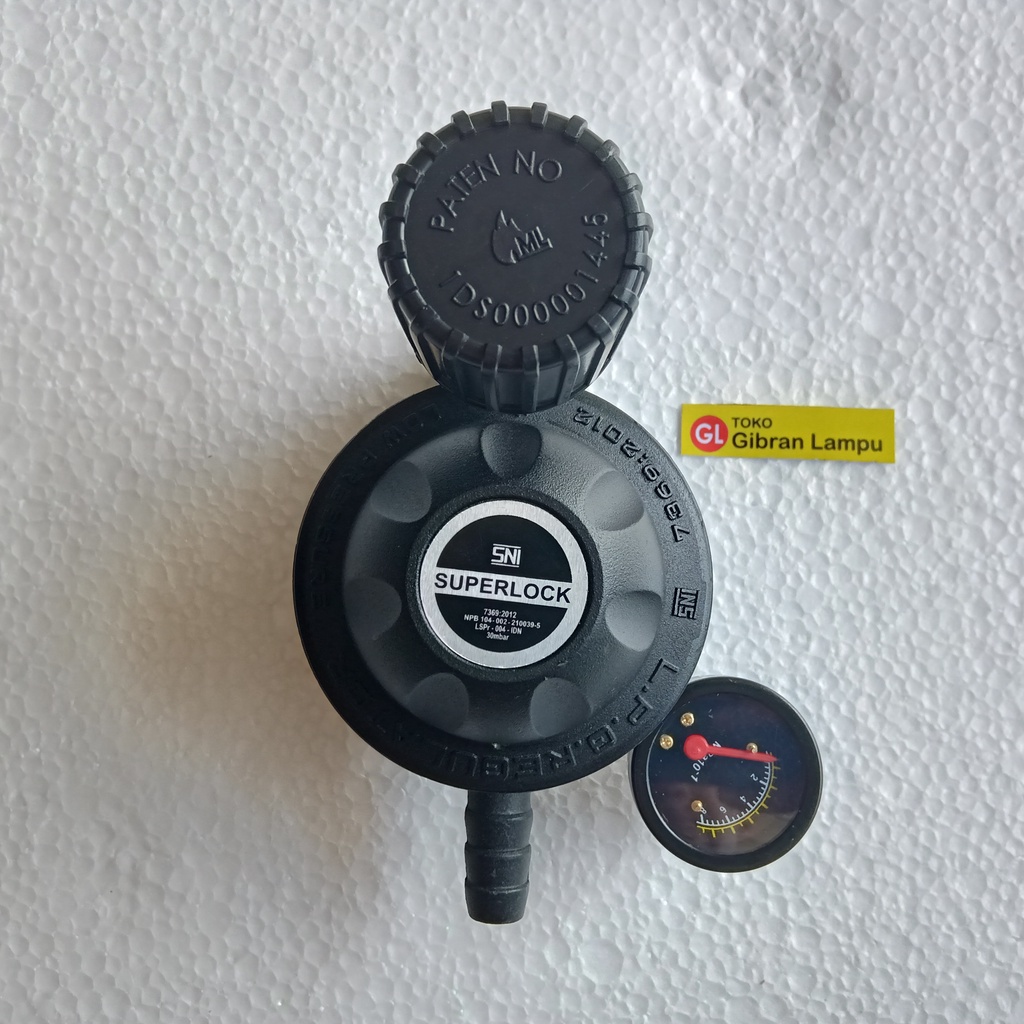 Jual Regulator GRS Superlock - Regulator Gas Elpiji Super Lock Neo ...