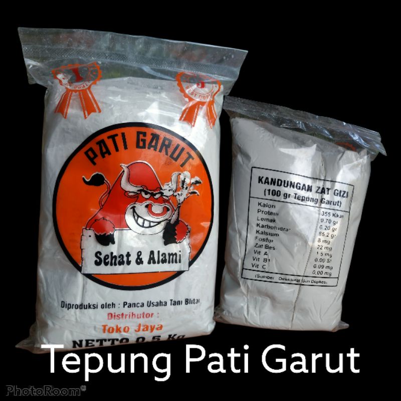 Jual Tepung Pati Garut 500gr | Shopee Indonesia