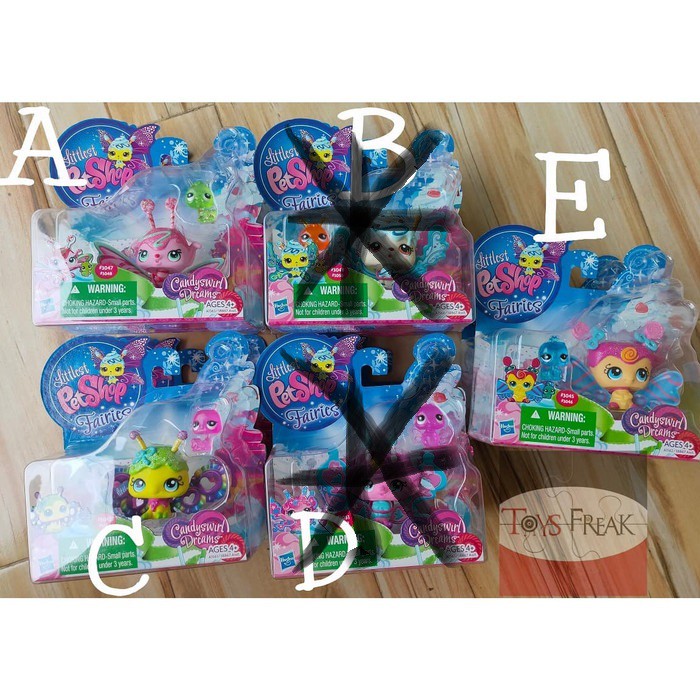 Jual Mainan Littlest Pet Shop Fairies Hasbro Original Action Figure ...