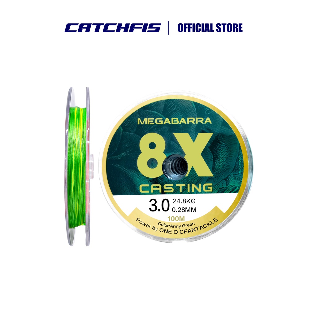 Jual Catchfis - Tali Pancing Megabarra Japan PE Nilon 8x 100m 8 helai ...