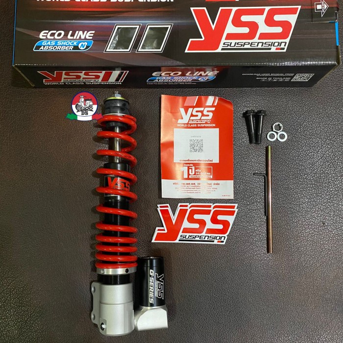 Jual Shock Tabung YSS Red New Model Front Vespa Sprint Iget Primavera ...