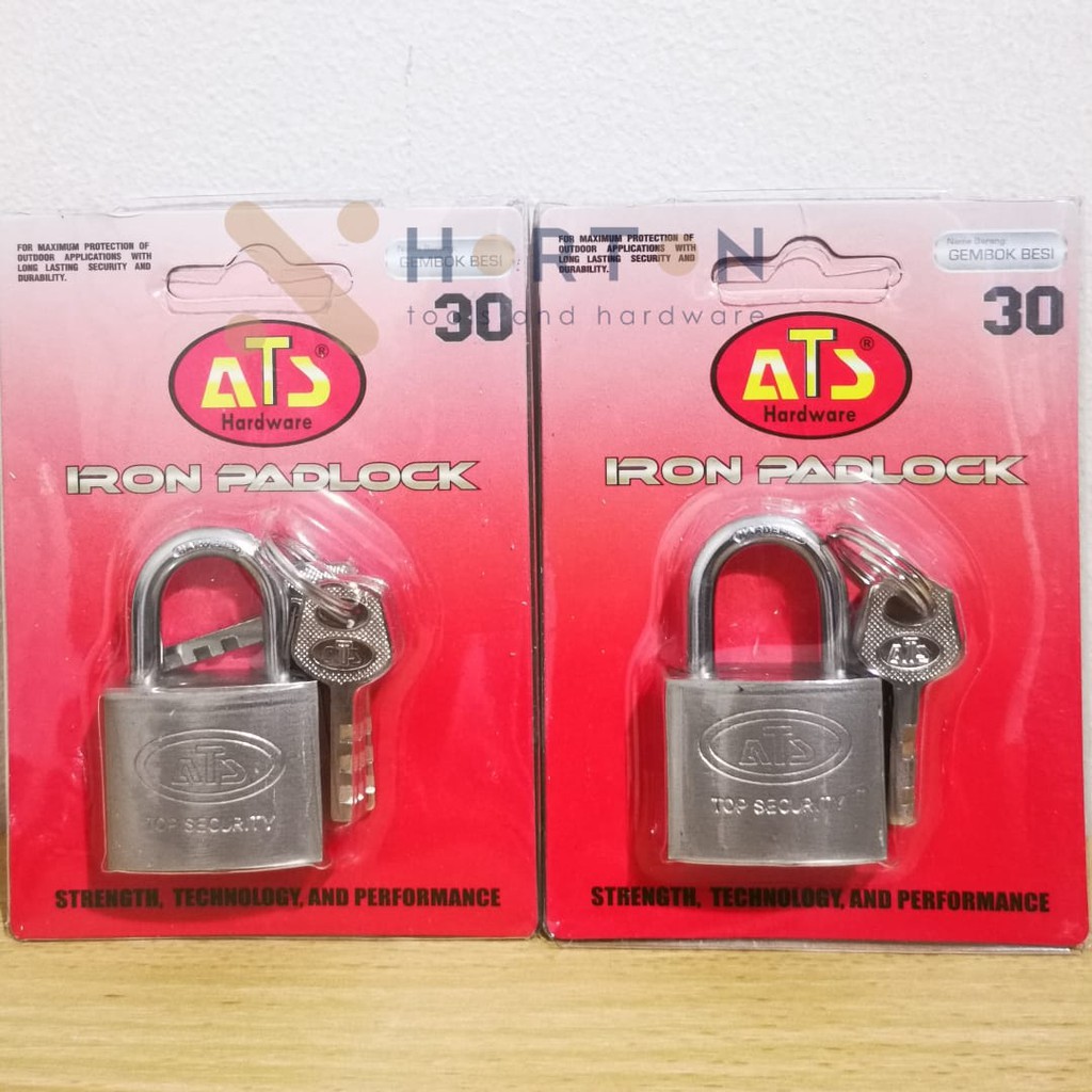 Jual GEMBOK ATS 30MM LEHER PENDEK | Shopee Indonesia