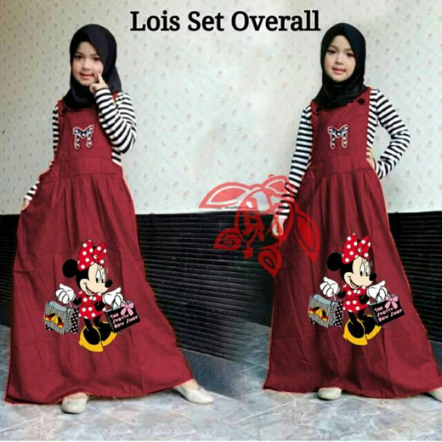 Jual Od set overall lois | Shopee Indonesia