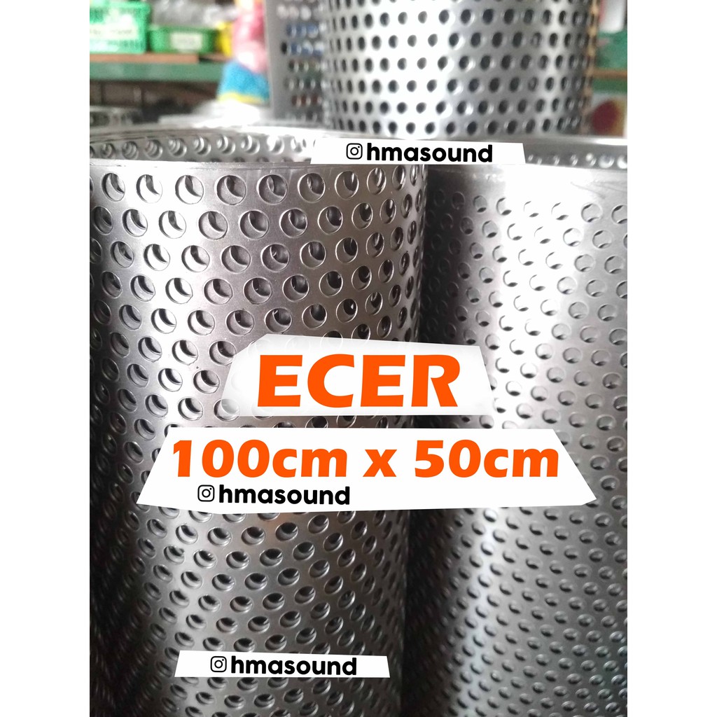 Jual 100 x 50 Ram Besi Grill Besi Speaker Sound System Eceran | Shopee ...