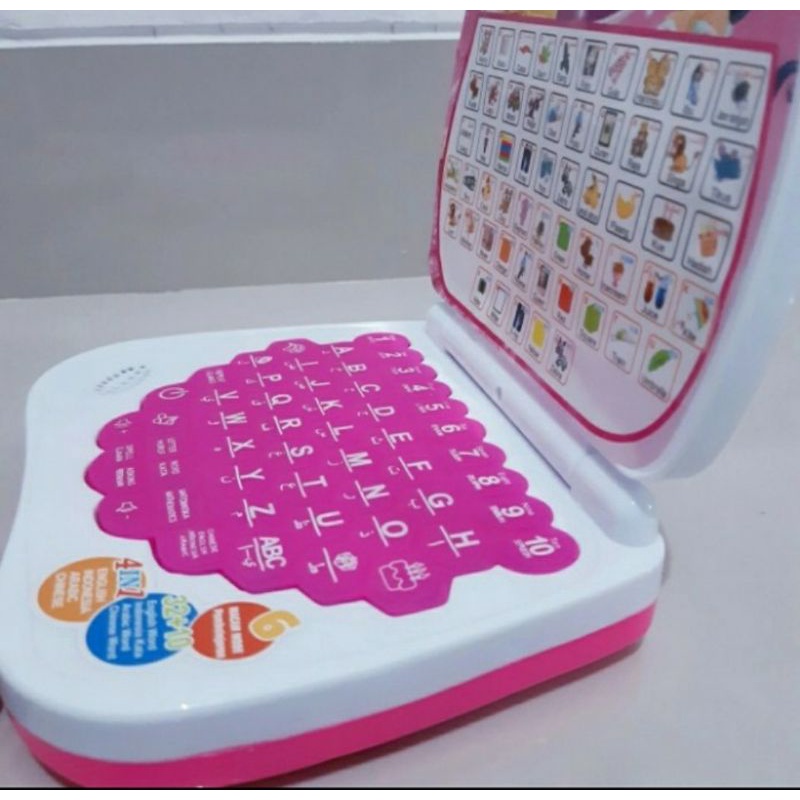 Jual mainan laptop anak 2 bahasa TERMURAH | Shopee Indonesia