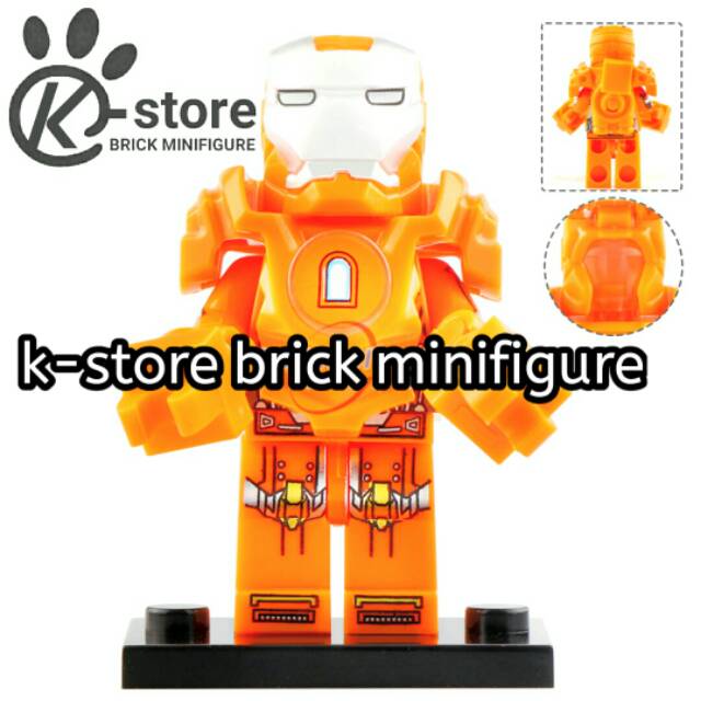 Jual Lego iron man 3 ironman mark 36 mk 36 mark XXXVI peacemeaker ...