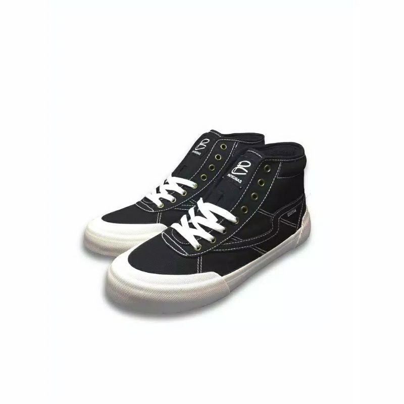 Jual Sepatu patrobas equip high black white original 100% | Shopee ...