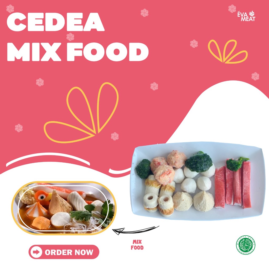 Jual Mix Seafood Suki 250 gr / Cedea Mix Seafood / Cedea Seafood / Suki ...