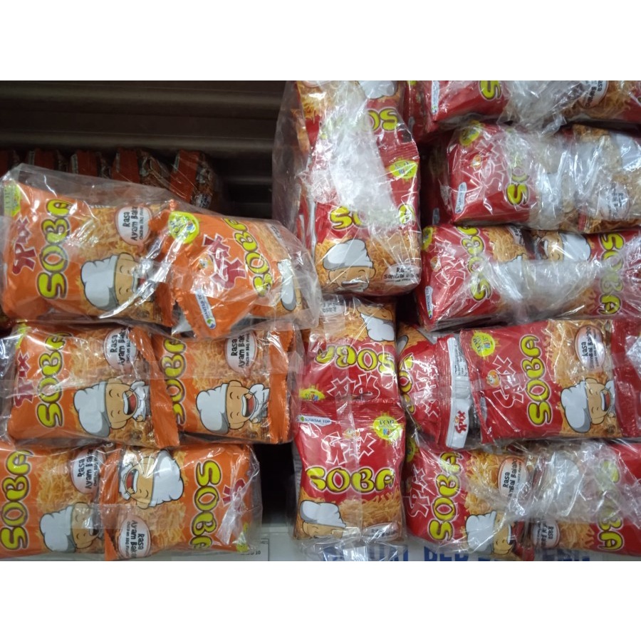 Jual Snack Soba Renceng Mie Spix 16gr 10's | Shopee Indonesia