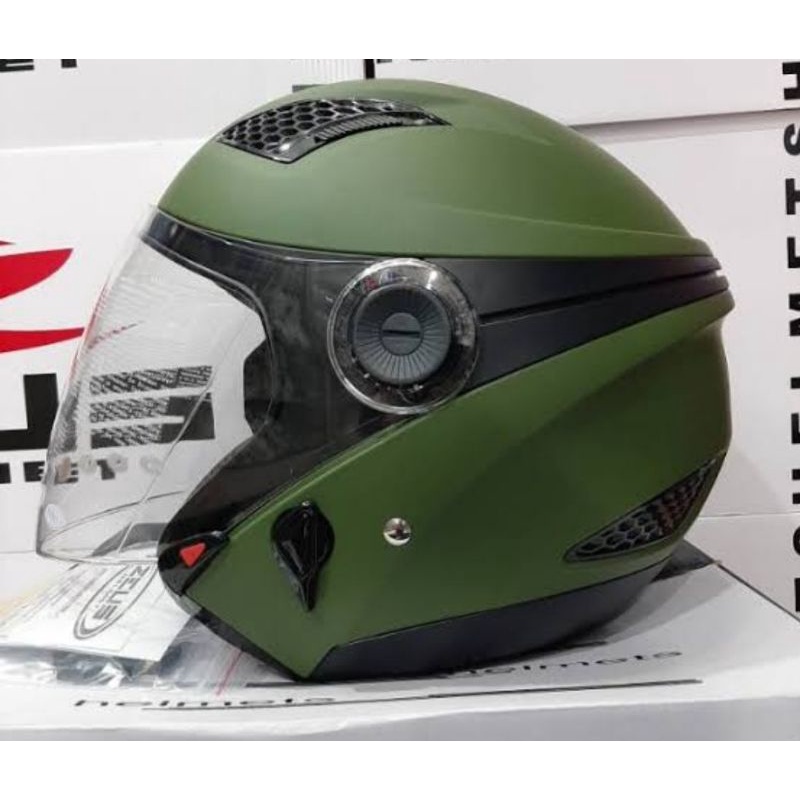 Jual HELM ZEUS 611C MODULAR SOLID ALL VARIAN WARNA | Shopee Indonesia