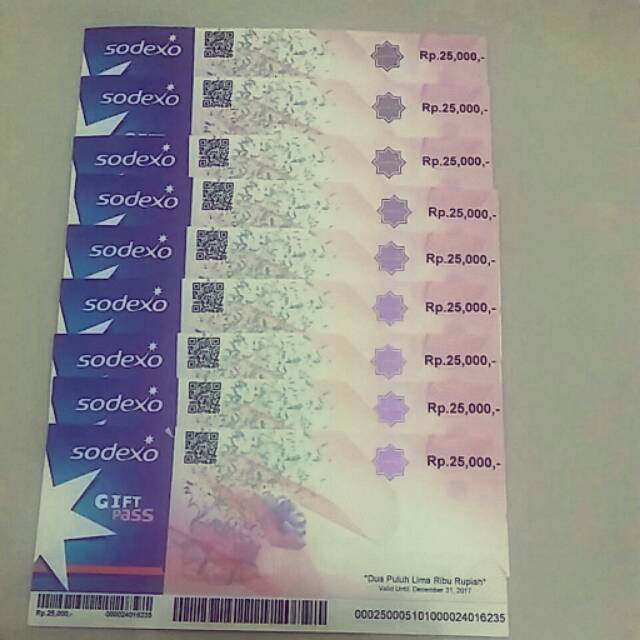 Jual Voucher Sodexo 100k | Shopee Indonesia