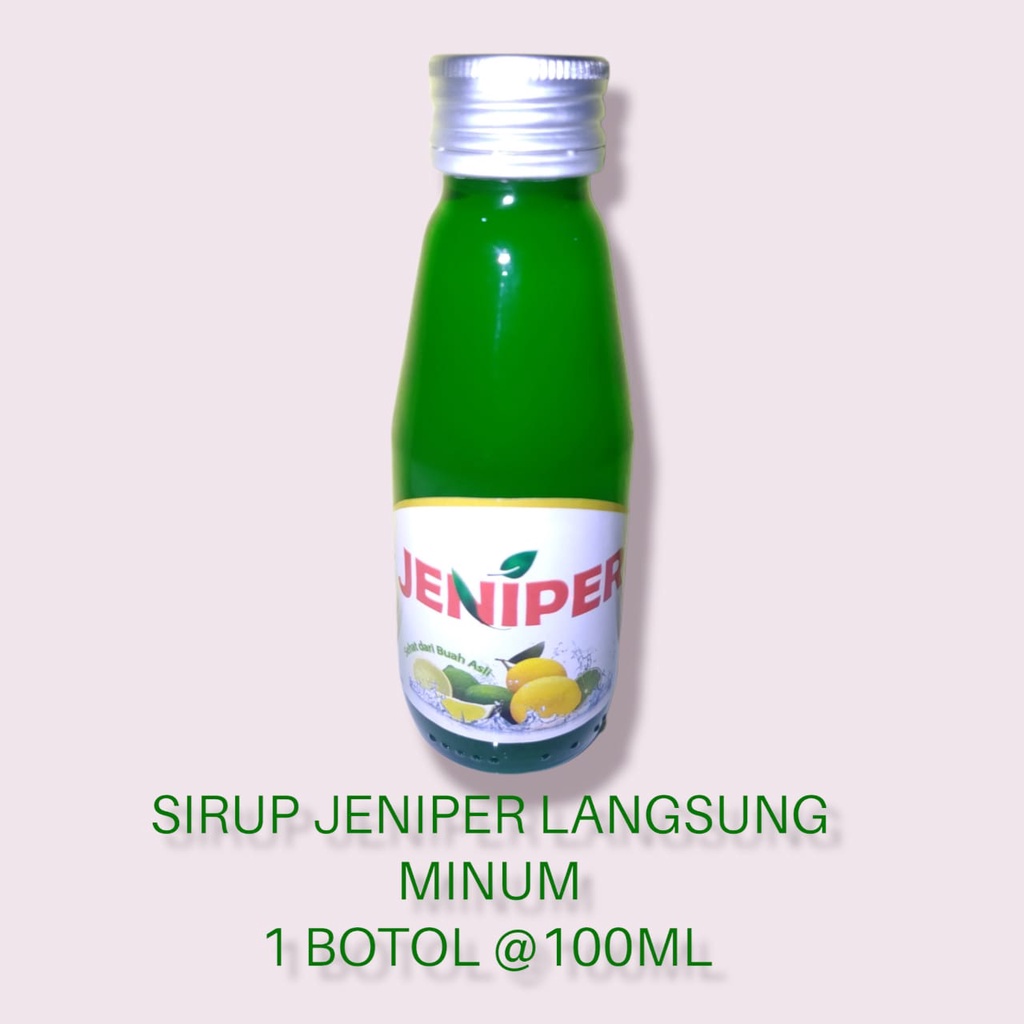 Jual Sirup JENIPER (Jeruk Nipis Peras) langsung minum 1 dus isi 10 ...