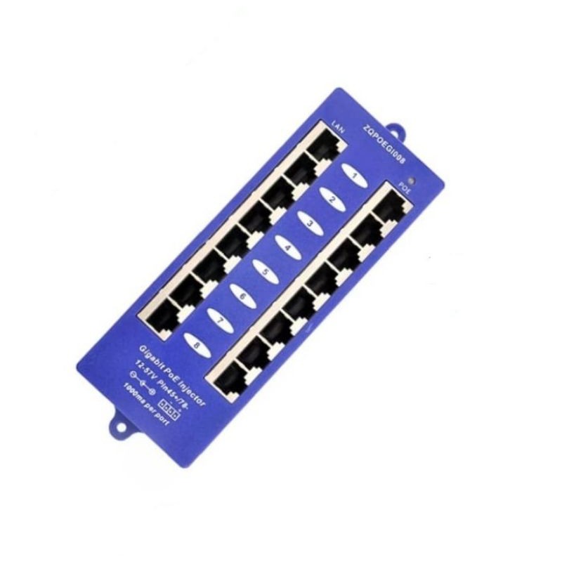 Jual MIKROTIK GPOE-8B PoE Injector 8Port Gigabit | Shopee Indonesia