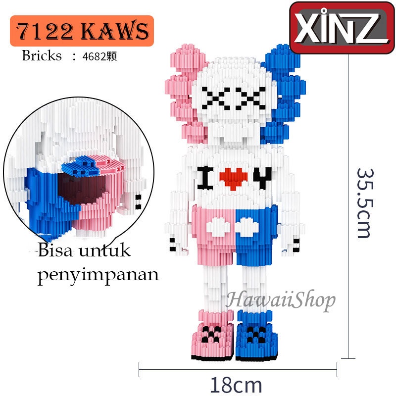 Jual Nano Block KAWS Series | Bricks education Nano Block Nanoblock ...
