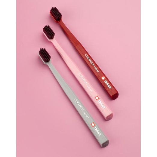 Jual CURAPROX Toothbrush CS 12460 VELVET (Sikat Gigi) | Shopee Indonesia