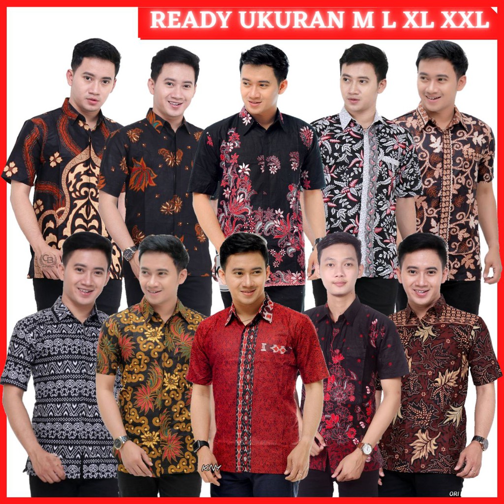 Jual Hem Batik Modern Best Seller Original Gen Batik | Shopee Indonesia