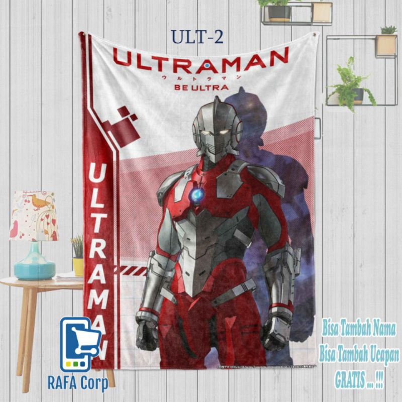 Jual ultraman - selimut ultraman - selimut custom ultraman - ultraman ...