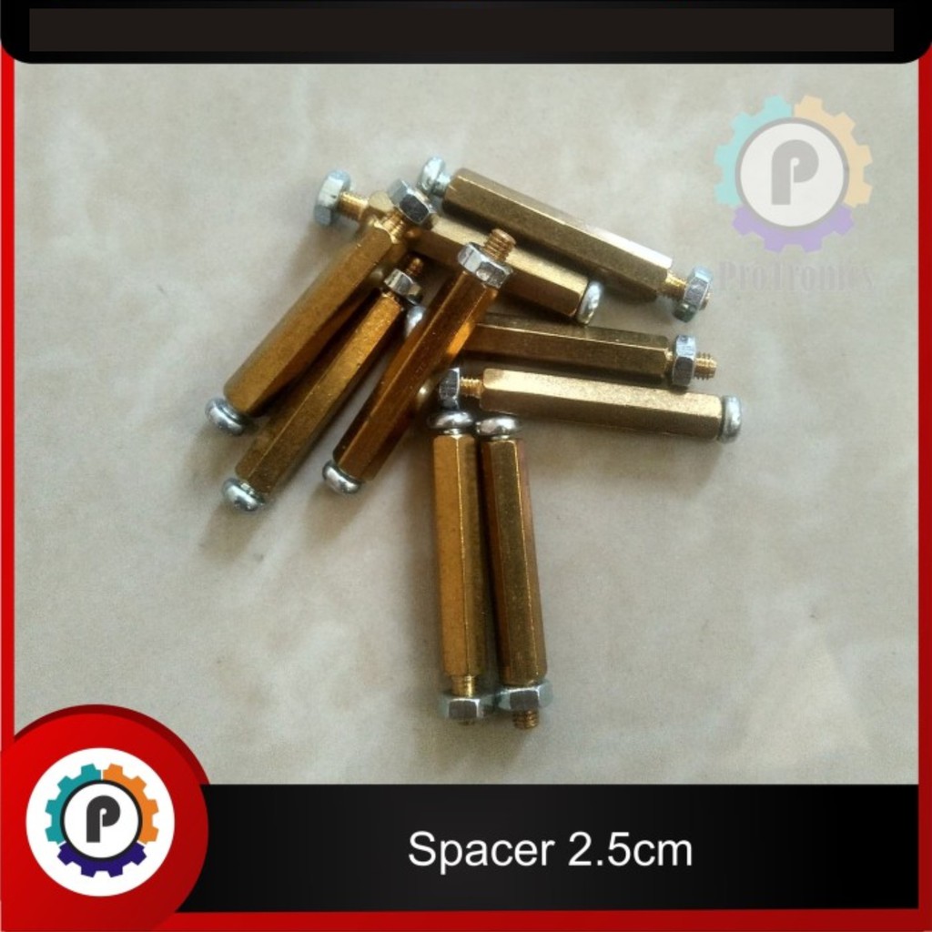 Jual Spacer Speser Spicer Besi 2.5 cm Mur Baut | Shopee Indonesia