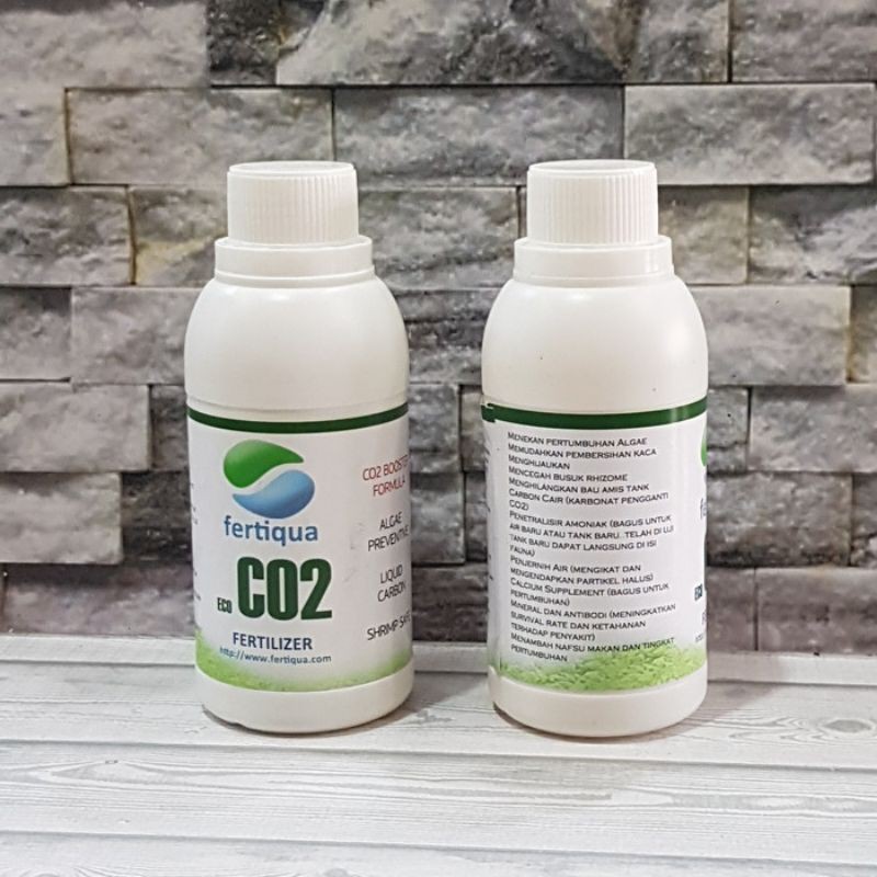Jual Fertiqua Eco CO2 Cair Pembasmi Algae Aquascpe Botol Besar 250 ML ...