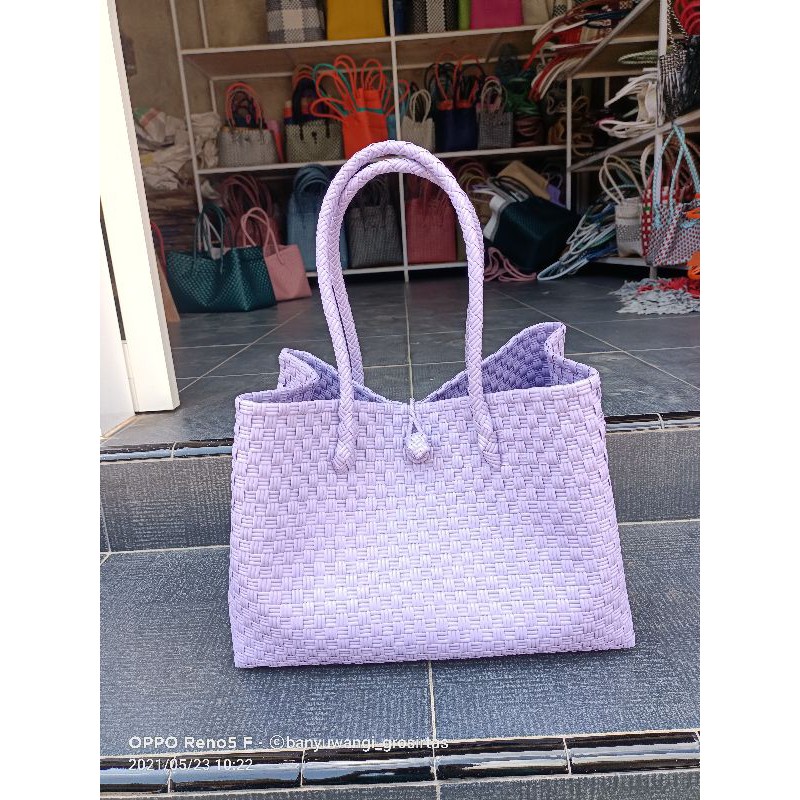 Jual tas jali PATTY premium XXL/tas anyaman jali /tas anyaman plastik ...