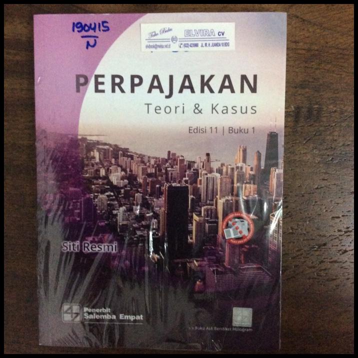 Jual Perpajakan Teori & Kasus Edisi 11 Buku 1 | Delany | Shopee Indonesia