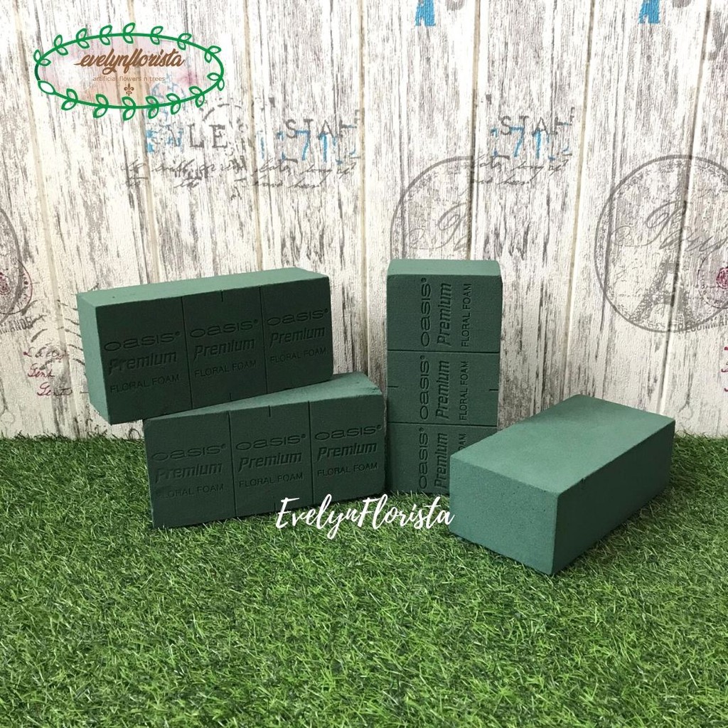 Jual Busa Tanaman Hidup Premium Quality Floral Foam Oasis Media Tanam ...