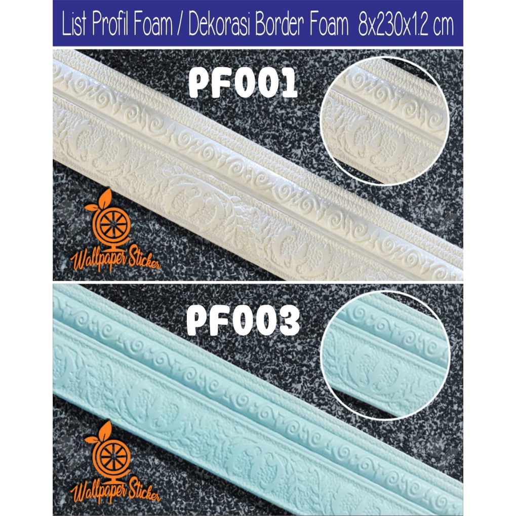 Jual Hoas List Border Foam Plafon Profil Moulding Wallpaper Dekorasi ...