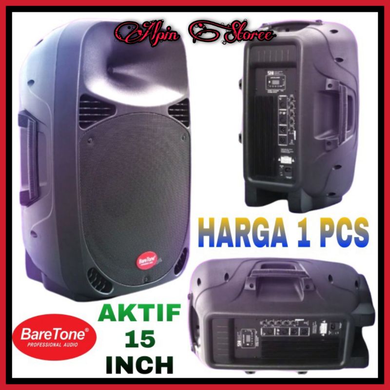 Jual Speaker Aktif 15 Inch Baretone Bisa Bluetooth Harga 1 Pcs Original ...