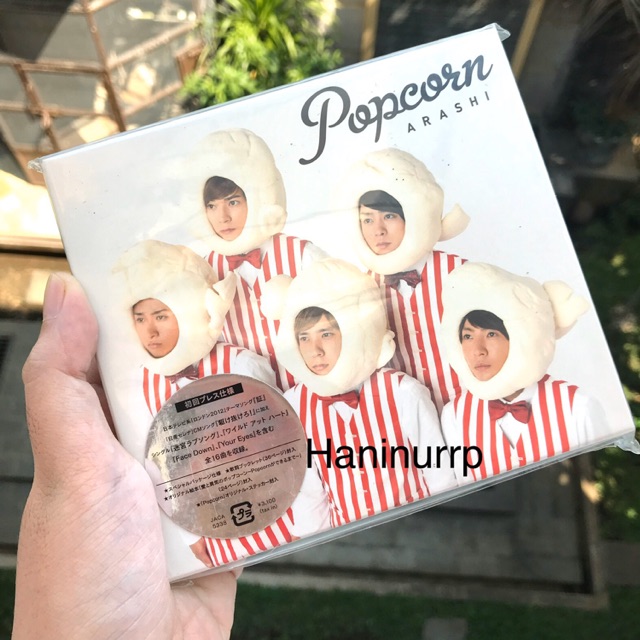 Jual ARASHI - Popcorn Limited Edition (CD+DVD) | Shopee Indonesia