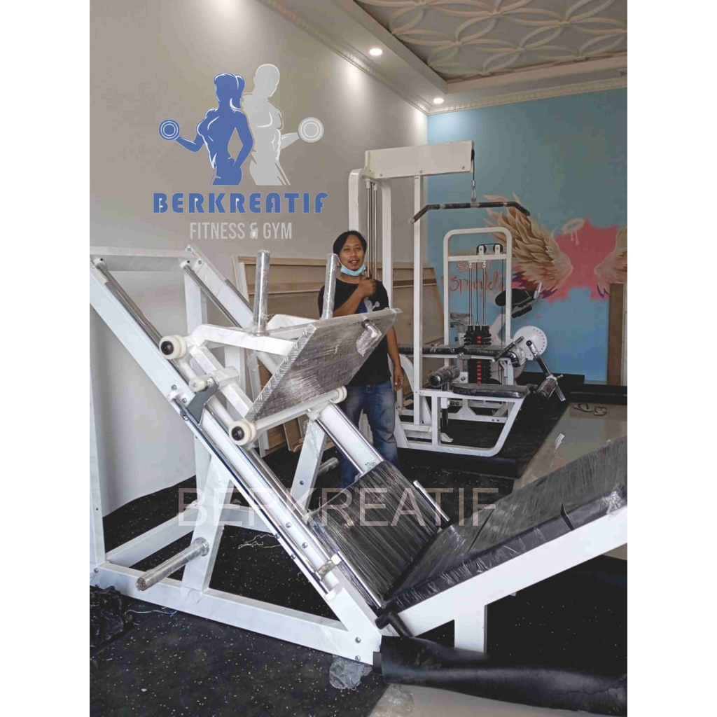 Jual ALAT FITNESS LEG PRESS 100 x 50mm | Shopee Indonesia